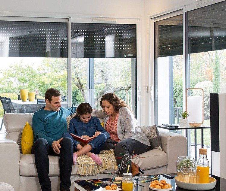 Secure and insulate your windows with Somfy motorised roller shutters ...