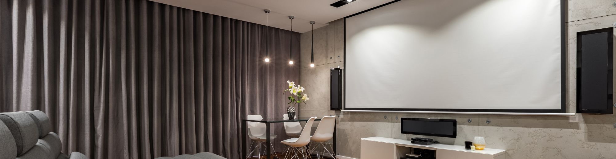 Solutions for Motorised Projection Screens - Somfy